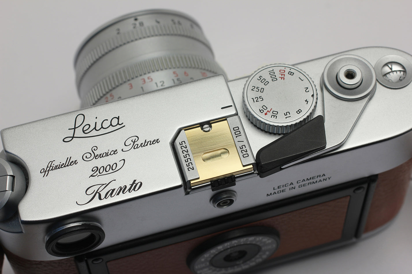 Hotshoe Cover for Leica M Mount Cameras (Brass Made / Bare Brass ...